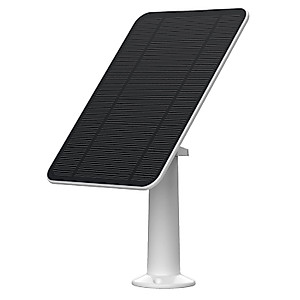 Uncle Squirre 4W Solar Panel Compatible with Reolink Argus 2/Pro/Eco/Go/Go PT/PT/3 pro only, Includes Secure Wall Mount, IP65 Weatherproof,13.1ft Power Cable (3), (sddf42)