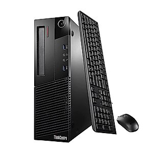 Lenovo ThinkCentre SFF Desktop Computer i7 up to 3.9GHz, 16GB RAM, 2TB HDD, WiFi, Keyboard & Mouse, Windows 10 Pro (Renewed)