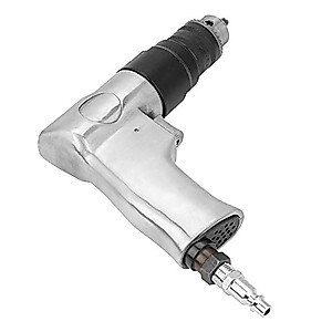 Air Drill 3/8,3/8Pneumatic Drill, 1700rpm 10mm High-speed CW/CCW Reversible Air Drill Pneumatic Drilling Tool for Furniture, Hardware, Machinery Production