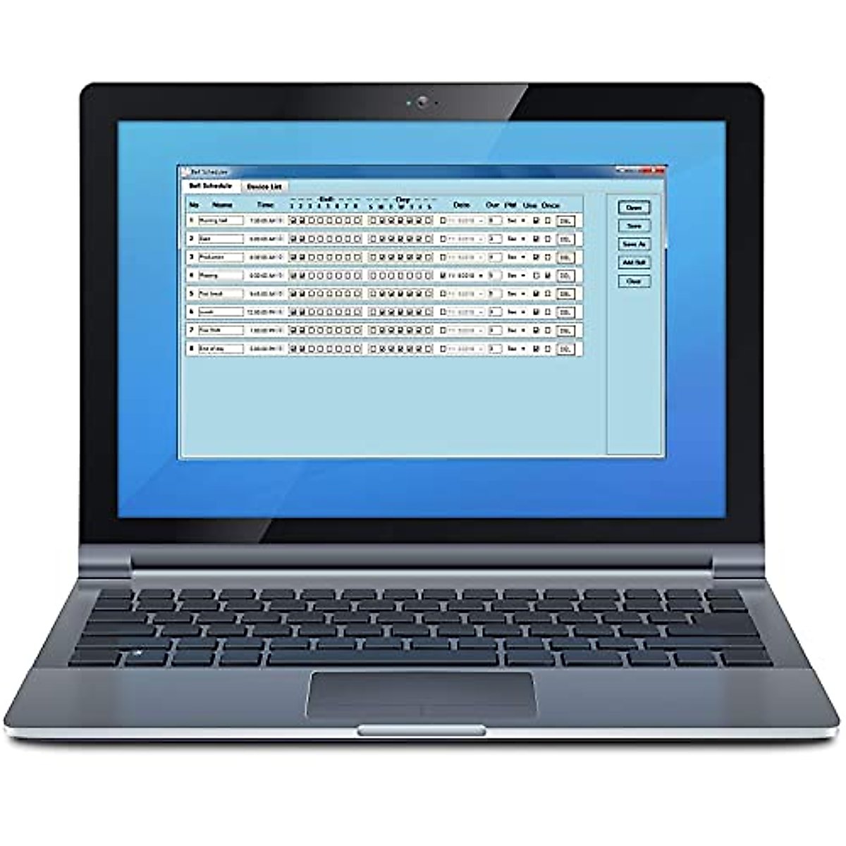 Linortek Netbell-2-2Buz TCP/IP Network Break Buzzer System with Two 4” Extra Loud Buzzers for Industrial Factory Warehouse Lunch Break Time Alert Signalling w/Web-Based Scheduling Software