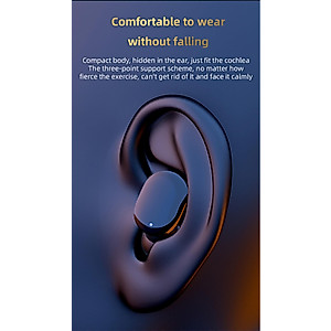 Wireless Headphones, Wireless Bluetooth Headphones, Waterproof Touch Ergonomic Headphones, Surround Sound, Noise Cancellation, Led Display Charging Case, Fast Charging, Anti-Allergic.
