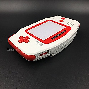 New Customized Version Full Housing Shell Case Cover Pack for Nintendo Gameboy Advance GBA Repair Part White&Red.