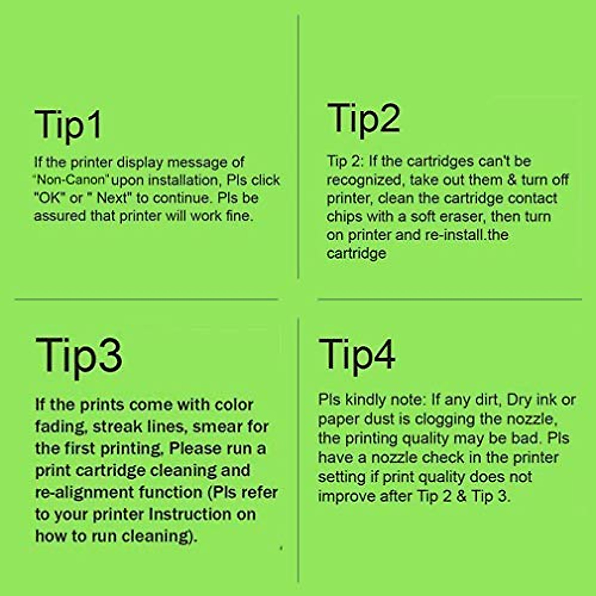 greencycle Remanufactured Ink Cartridge Replacement for HP 60XL CC641WN Compatible for Envy 100 e-All-in-One D410a D410b PhotoSmart C4635 C4680C4700 DESKJET D2500 D2545 Series Printer (Black,2 Pack)