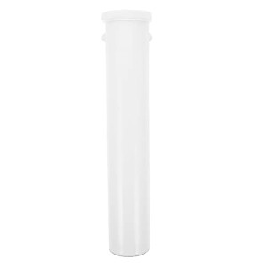 FRCOLOR Ice Cube Stick Mold Plastic Column Mold Freezer Tubes Bar Ice Storage Box Reusable Water Bottle Cooling Rod 30cm White