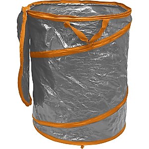 UST Pack a Long 30 Gal Trash Can with Collapsible, Pop-Up Design, Zippered Top and Transport Handle for Camping, Hiking, Picnics, Tailgating and Outdoor, Multi, One Size