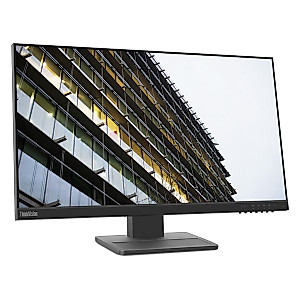 Lenovo ThinkVision E24-29 23.8" 16:9 Full HD VA WLED LCD Monitor, Raven Black