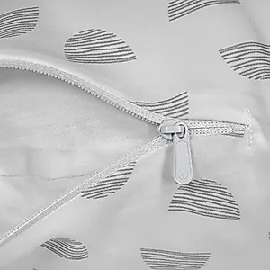 Boppy Full Body Side Sleeper Pillow, Mirage White and Gray, Versatile All-Around Body Comfort for Pregnancy and Postpartum, Flex-Support Technology for Sleeping and Sitting