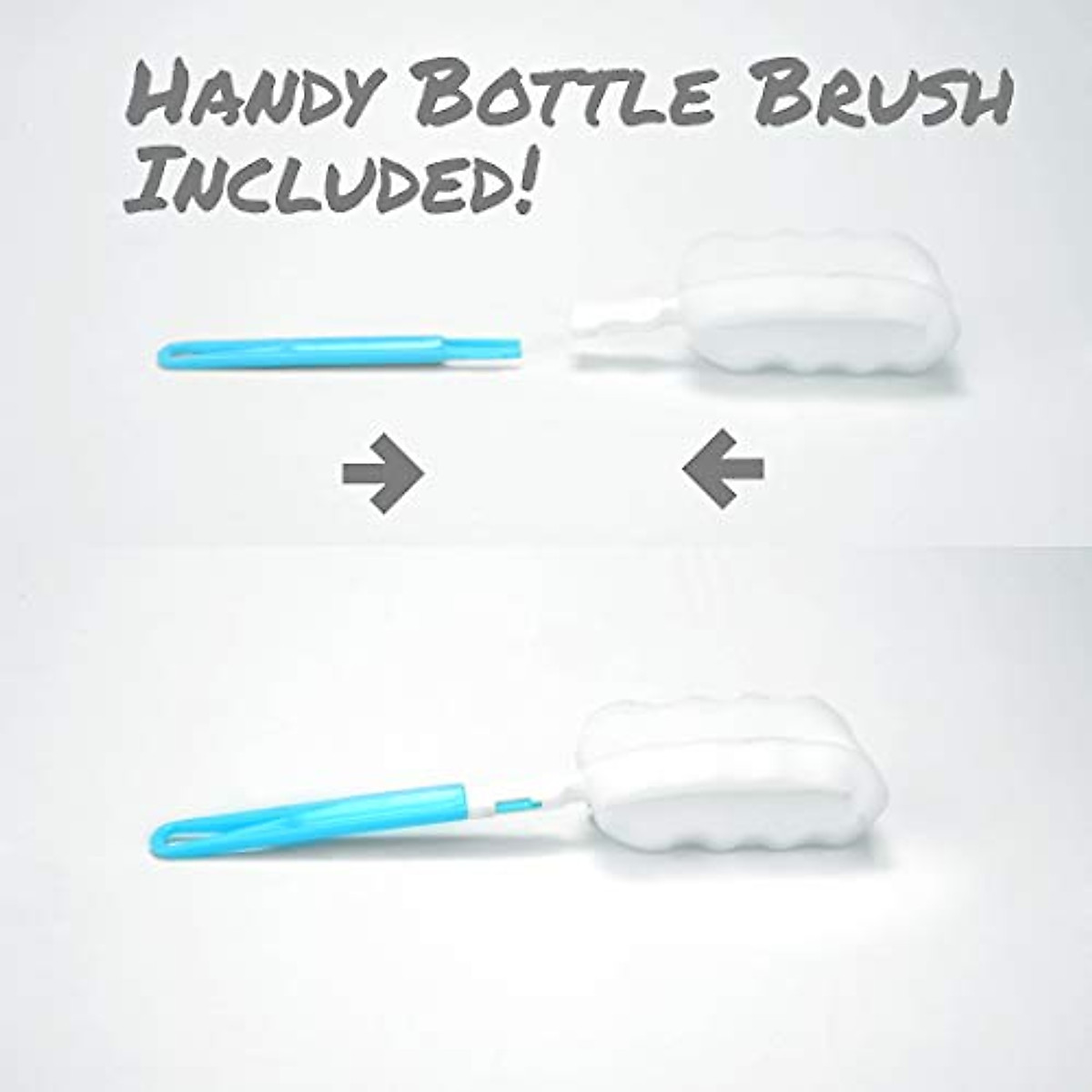 AquaFrut 32 OZ Fruit Infuser Water Bottle BPA-Free Fruit Infusion Sports Bottle - Flip Top Lid w Drinking Spout, Leak Proof, Made of Durable Tritan. Free Recipe eBook! (Rose)