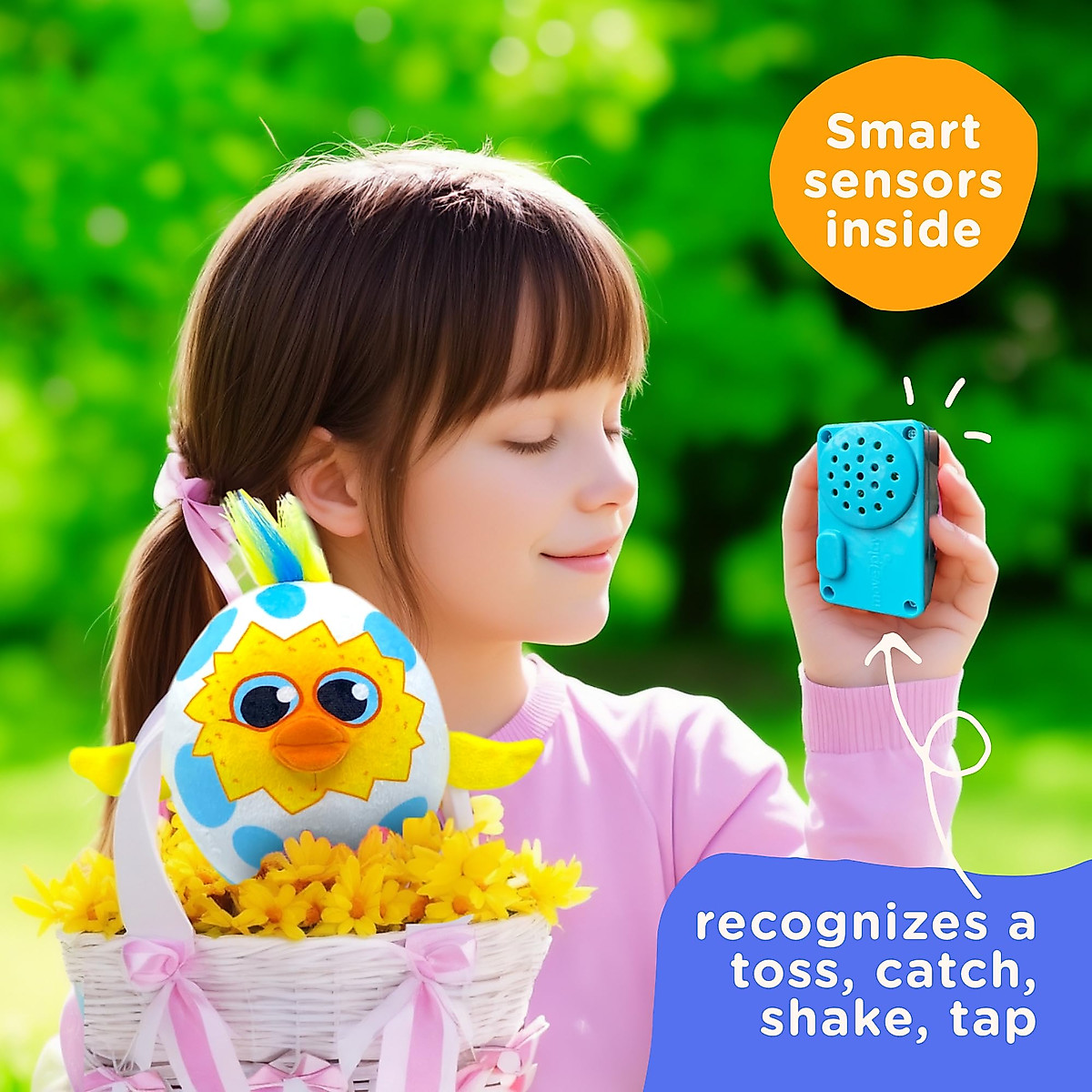 Move2Play, Egg Toss | Hilariously Wild and Fun | Kids Game | Family Friendly Christmas Gift for Ages 2, 3, 4, 5, 6, 7, 8+ Year Old Girls & Boys | Preschool & Toddler Birthday Party