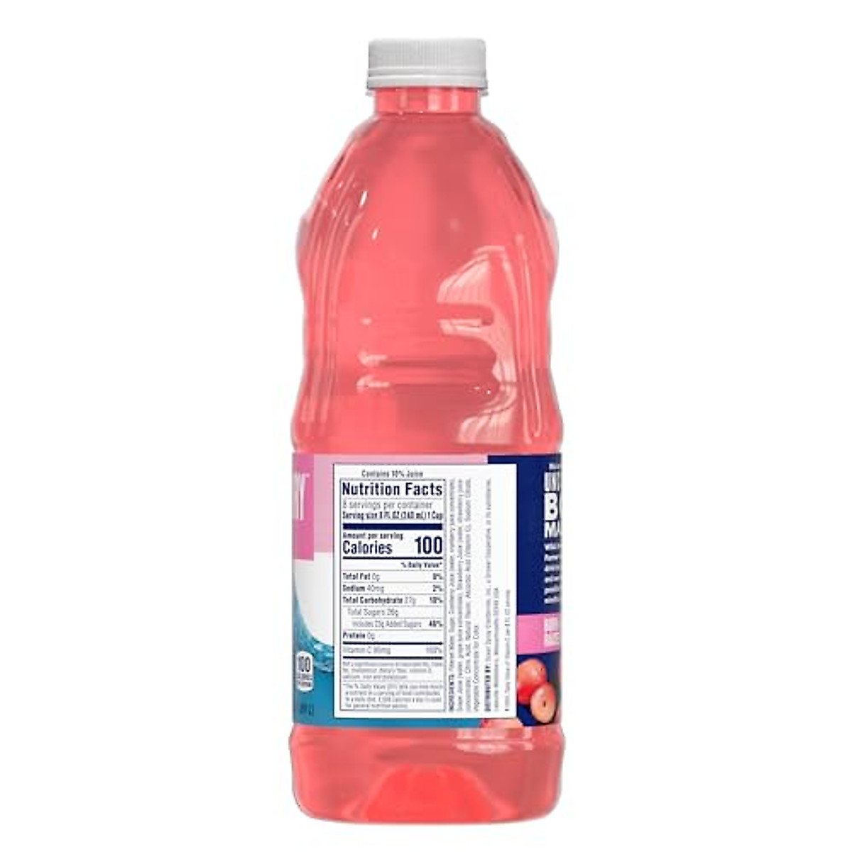 Ocean Spray® White Cran-Strawberry Juice Drink, 64 Fl Oz Bottle (Pack of 1)