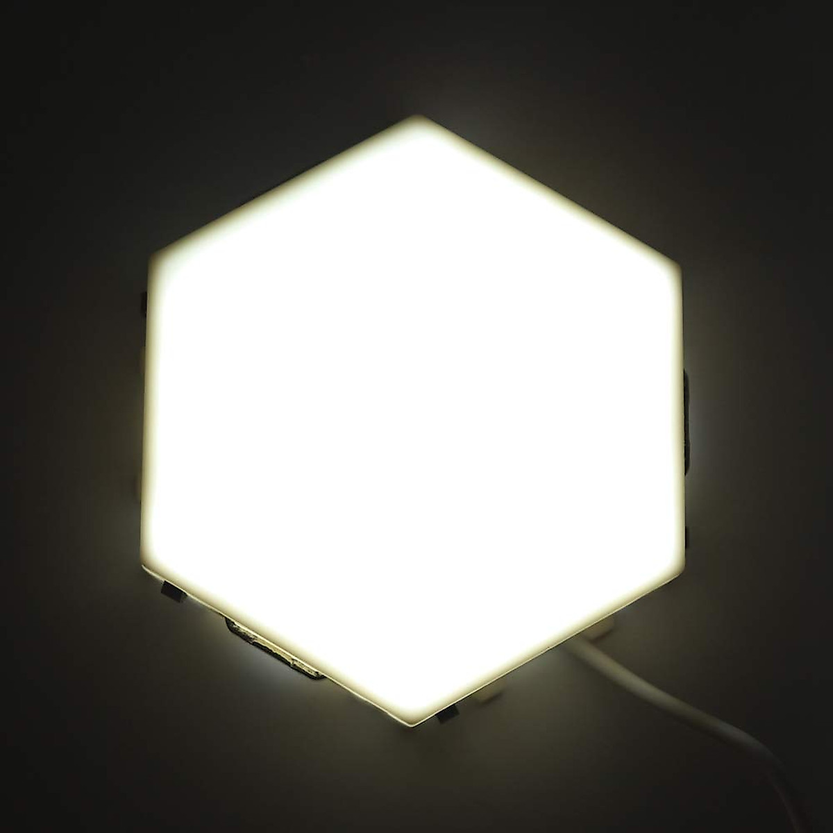 Hexagon Lights, Hexagon Led Lights, Hex Lights for Wall Led Light Wall Panels for Living Room, Bedroom, Led Wall Decor, 100V-240V (5 Lights with Power Supply EU Plug)