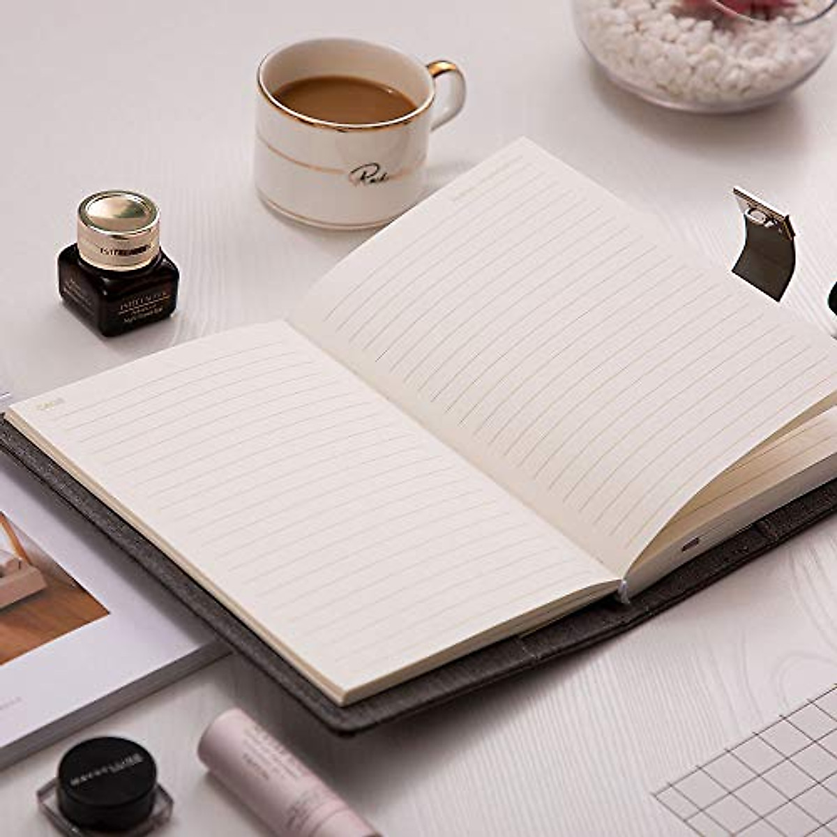 CAGIE Lock Journal Combination Locking Diary Vintage Lock Planner Agenda Personal Diary