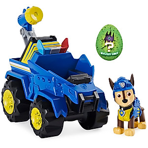 Paw Patrol Marshall 6056930 – Children's Toy – Vehicle + Dino Rescue Figurine Random Model, Multicolored