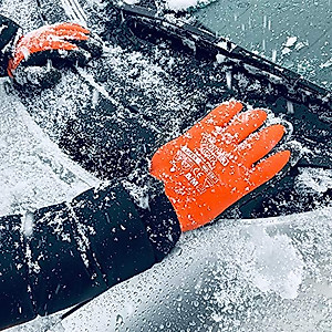 Wonder Grip Gloves WG-338 THERMO Plus Latex Waterproof Warm Thermal Lined Cold Winter Work Gloves (L)