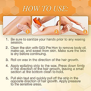 GiGi Roll-On Waxing Kit