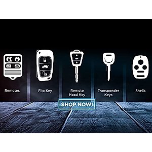KeylessOption Keyless Entry Remote Control Car Key Fob Replacement for 22733524 with Key