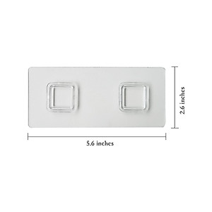 UIFER Adhesive Replacement for Corner Shower Caddy, Corner Shower Shelves(5.9x2.56inch