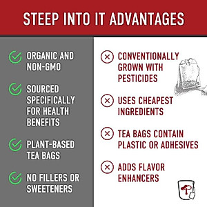 Organic Chamomile Tea - Calming Herbal Sleep Tea with Passion Flower, Spearmint, Lemon Balm and Lavender - Non-GMO Mint Tea - Relax & Unwind by Steep Into It (1.7 Ounce)