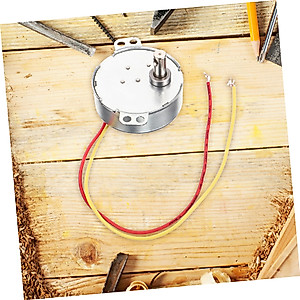 DOITOOL Synchronous Motor Electric Motors Reindeer Motor Slow Animated Pumpkins for Halloween Turntables Motorized Turntable Electric Synchron Motor Gear Copper Electric Fan to Rotate