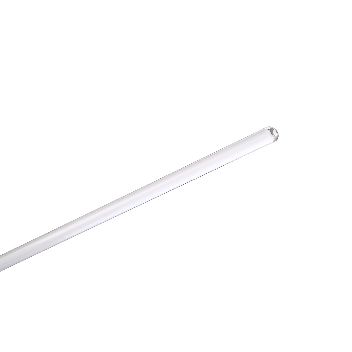 6Pcs Glass Stir Sticks Glass Stirring Rod 12" Long 1/4'' Diameter with Both Ends Round (6)