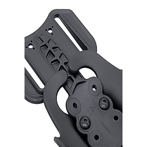 SAFARILAND Drop Flex Adapter with Single Strap Leg Shroud for Gun Holsters, Assembly Polymer