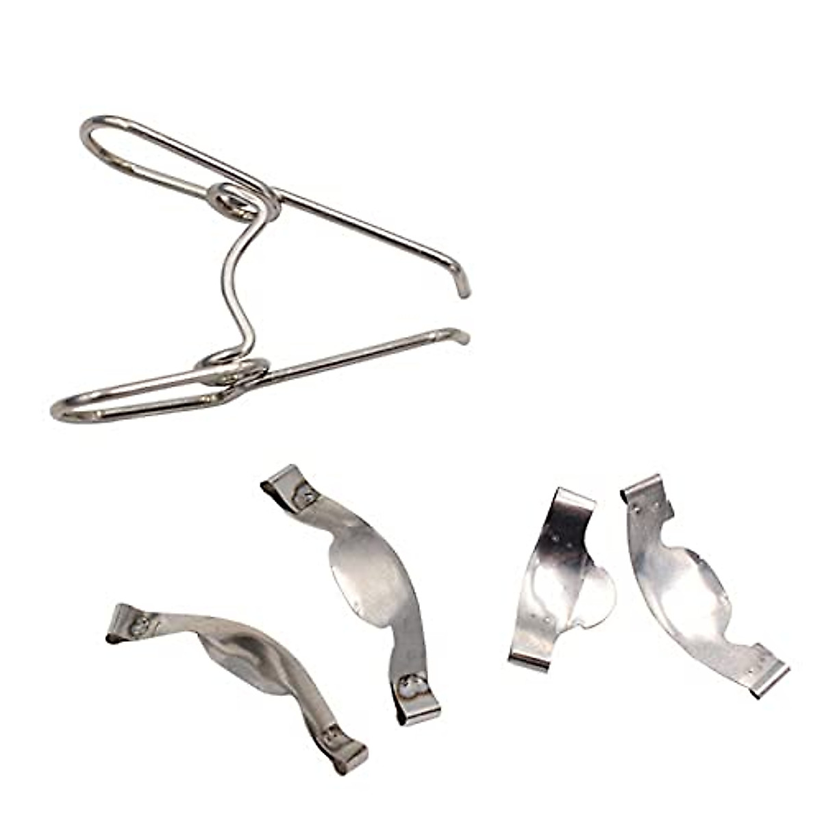 Dental Matrix with Springclip No.1.330 Sectional Contoured Metal Matrices Full kit for Teeth Replacement Dentsit Tools(36pcs)