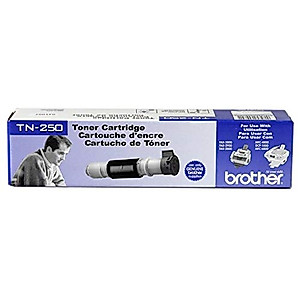 Brother Genuine TN250 2-Pack Standard Yield Black Toner Cartridge with Approximately 2, 200 Page Yield/Cartridge
