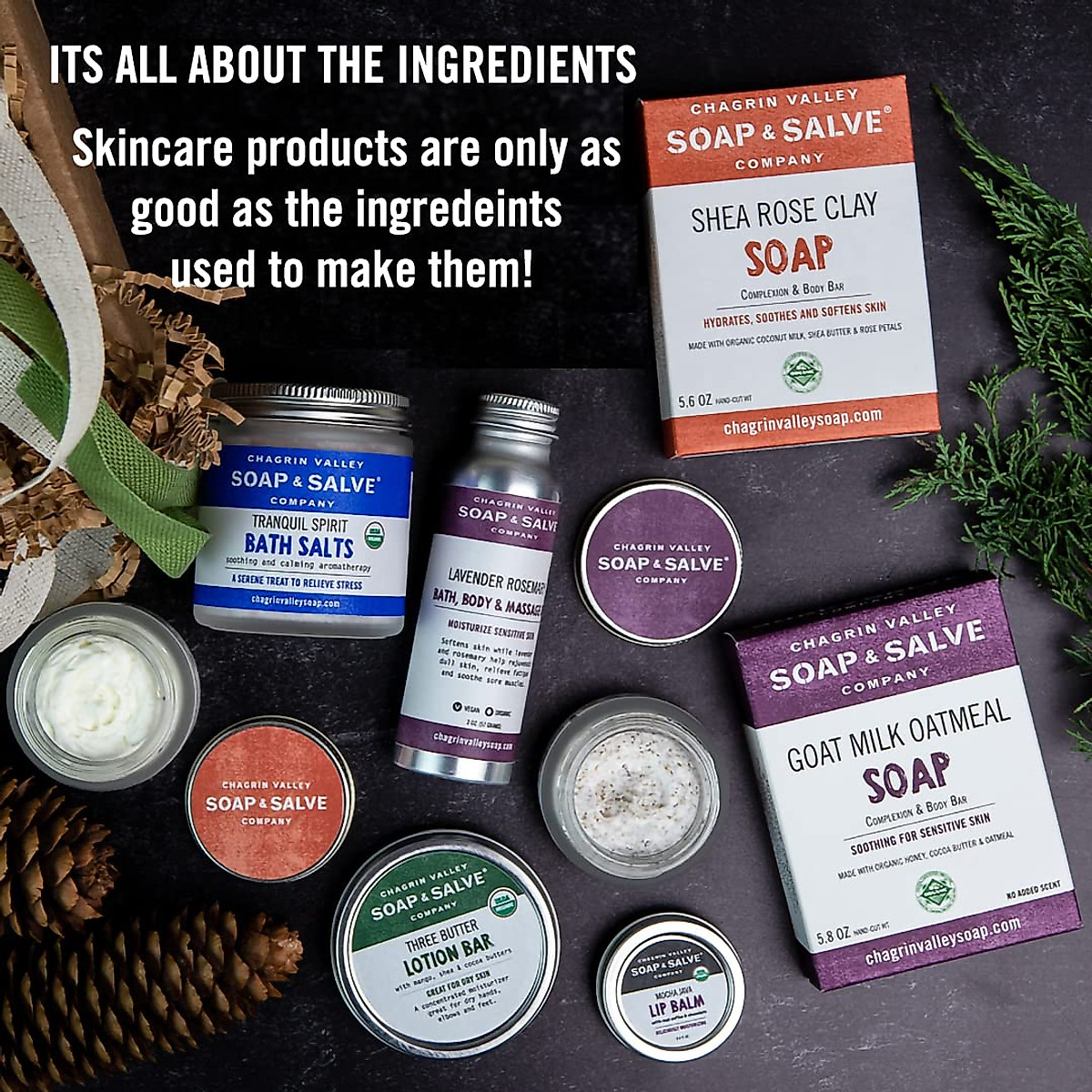 Chagrin Valley Soap & Salve Organic Natural Dry Shampoo Powder – for Light Hair - Absorbs Oil, Adds Volume & Refreshes Hair Between Washes – Vegan – No Talc – Fresh Mint Light Hair Dry Shampoo