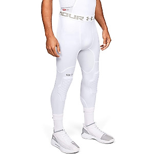 Under Armour Gameday Armour 2Pad 3/4 Tight Bball-WHT,XL