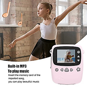 Jovenn Children Toy Camera, 12 MP 2000mAh Battery Built in Speakers Kids Digital Camera for Kids for Boys and Girls(Pink)