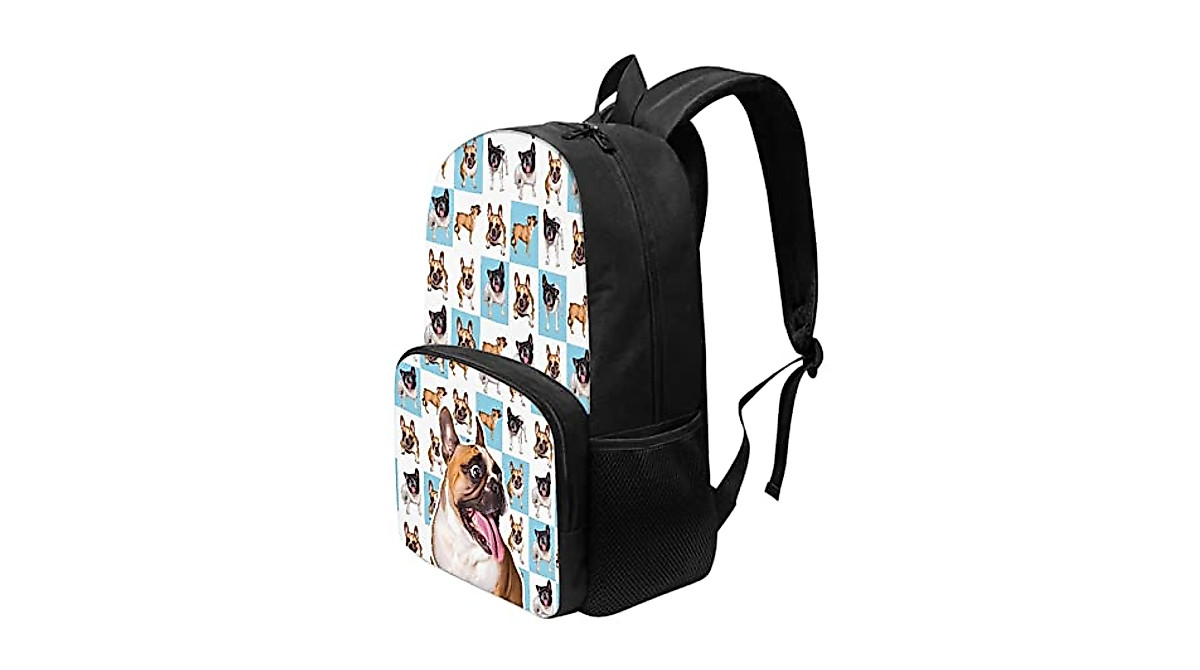 Cute Dog Backpack for School & Travel - Lightweight & Durable