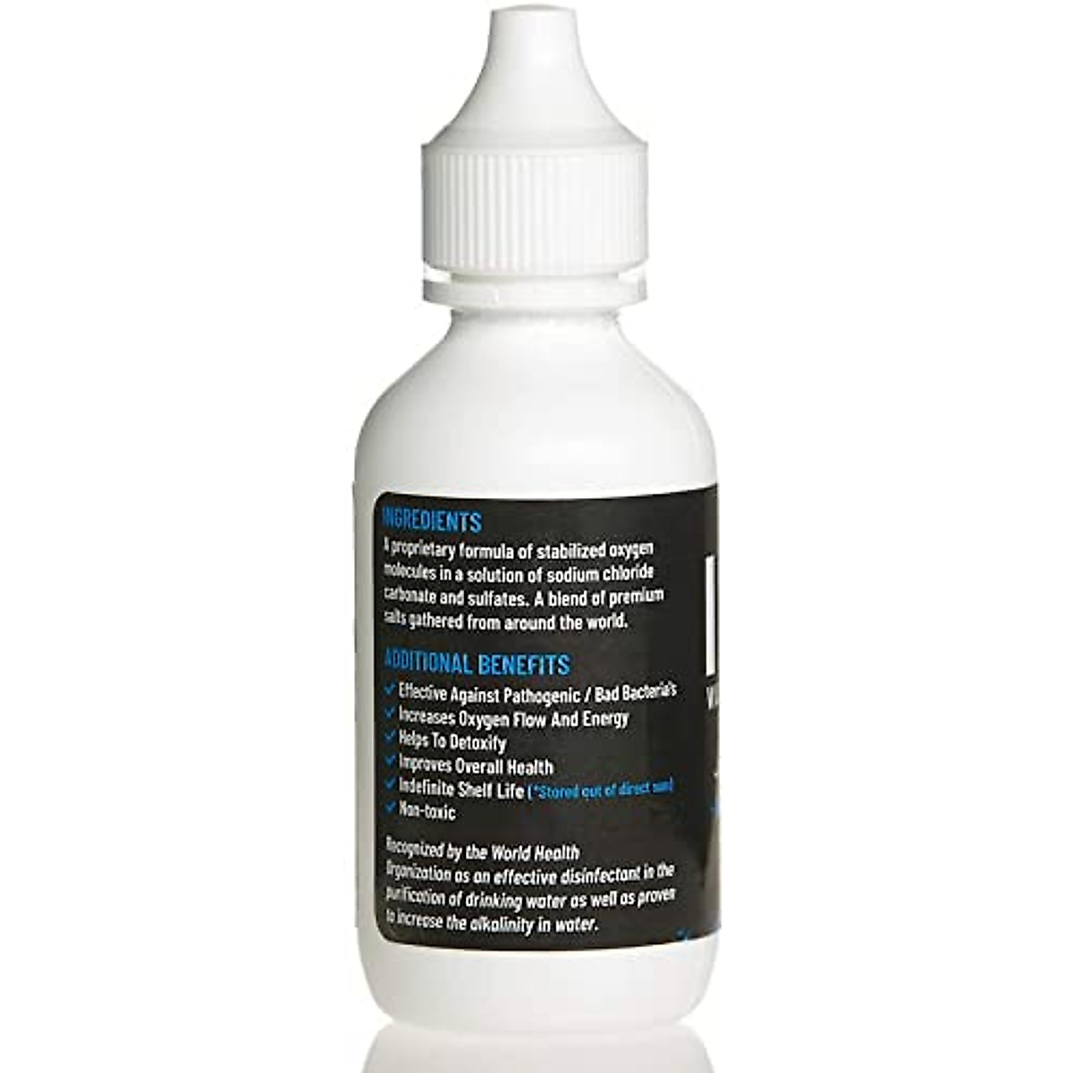 Ion Alkaline Water Drops PH Booster & Water Treatment Drops | All Natural Ingredients