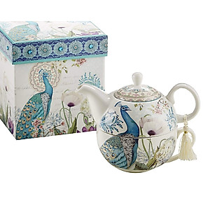 Delton Products 5.8" PR'L Tea, Peacock, One size, Multicolor