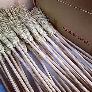 Mendi Corn Broom 43" Fantasy Style