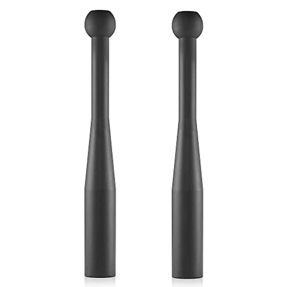 Philosophy Gym 15 LB Indian Clubs Pair- Weighted Steel Exercise Club Bells Set, Arm Strength Trainer, 30 LB Total