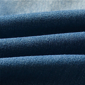 SOFEON Toddler Baby Boy Girls Denim Jacket Button Down Basic Ripped Hoodie Jeans Coat Kid Cowboy Outwear Casual Clothes (Hoodie-grey, 12-18 Months)