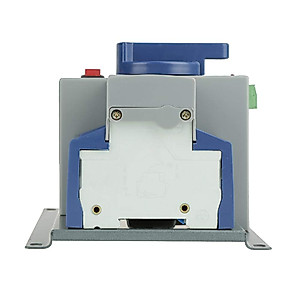 220V 63A 4P Automatic Transfer Switch, Mini Dual Power Automatic Transfer Switch Circuit Breaker High Sensitive Response Dual Electronic Power Circuit Breaker