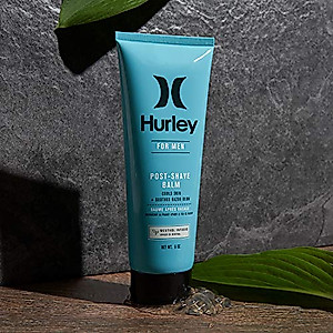 Hurley Men's Aftershave - Cooling Menthol Post Shave Balm, Size 6oz (2 Pack), Menthol