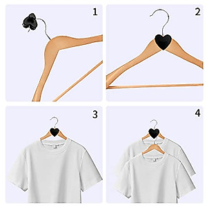 Clothes Hanger Connector Hooks, Space Saving Hanger Hooks for Organizer Closet, 18 PCS Heavy Duty Cascading Hangers