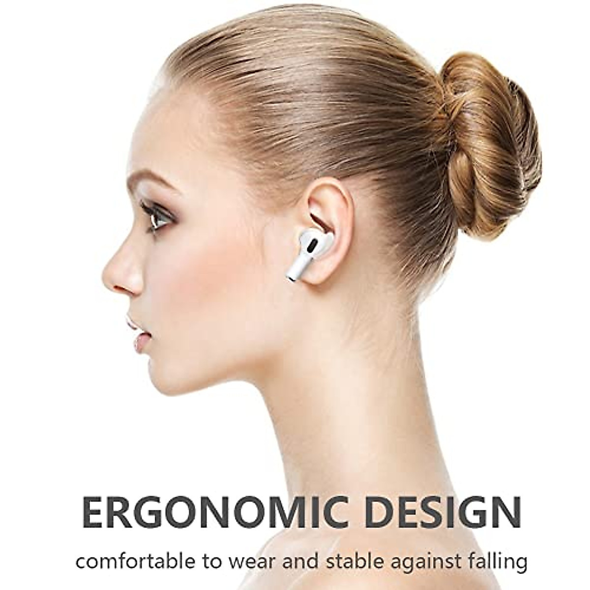 Ear Hook Cover Compatible with AirPods 3,Anti-Drop Accessories Compatible with AirPods 3rd Generation(White)