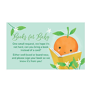Wish Clover Little Cutie Baby Shower Book Request Cards (24-Count)