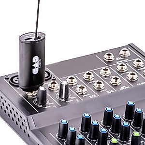 CAD Audio GXLD2QM Digital Frequency Agile Dual HH Wireless Microphone System with USB and TRS Podcast and Content Creator ready adapters