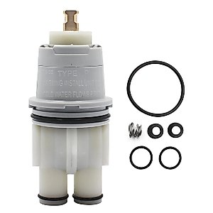 RP46074 Tub Shower Cartridge，Compatible with Delta Shower and Tub 13/14 Series，White
