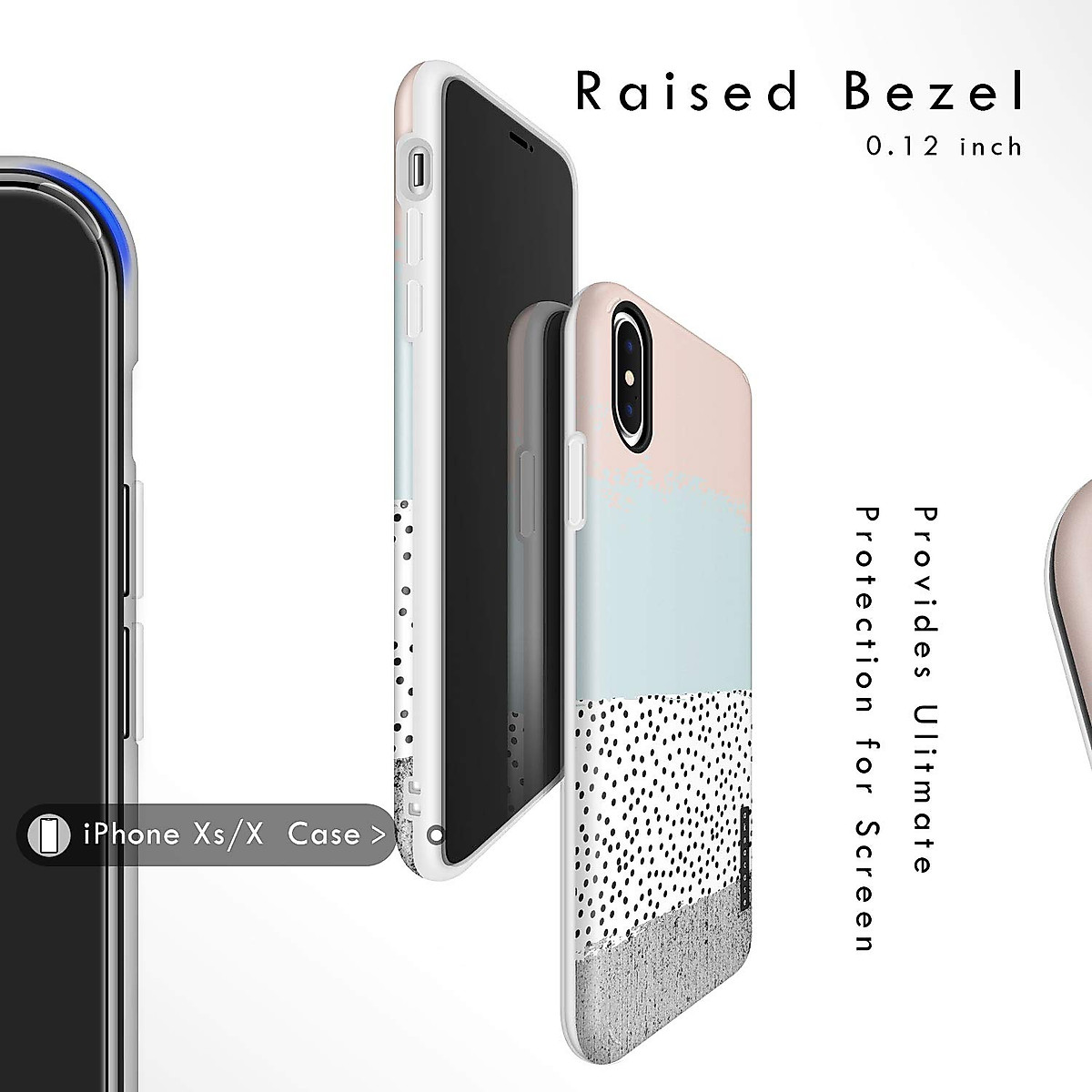 iPhone X & iPhone Xs Case for Girls, Akna Sili-Tastic Series High Impact Silicon Cover with Ultra Full HD Graphics for iPhone X & iPhone Xs (Graphic 102151-U.S)