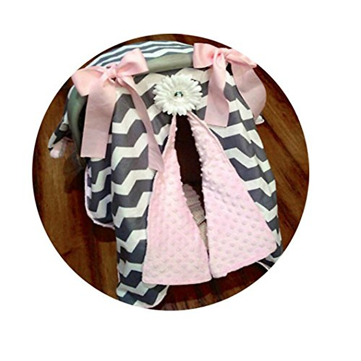 Baby Car Seat Blanket-Fashionable Newborn Baby Girls Boys Soft Safety Car Seat Canopy Nursing Cover Multi-use Blanket