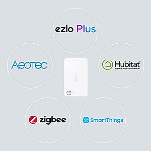 Centralite Temperature and Humidity Sensor - Monitors Room Climate - Detects High Humidity, Low Temperatures, Prevents Pipe Burst due to Freezing - Works with Smartthings, Hubitat, Ezlo, Vera, Zigbee