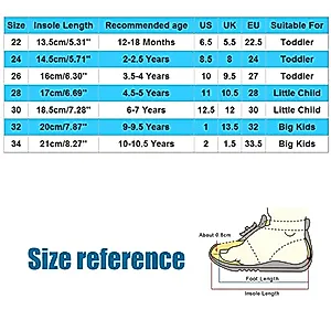Children Waterproof Swimming Shoes Light and Breathable Diving Hot Spring Shoes Water Skiing and Toddler Sandals Girls 6 (Red, 4.5-5 Years Little Child)