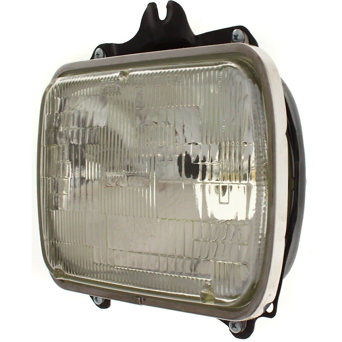 Sealed Beam Headlight For Toyota 4runner Pickup 1984 To 1995 Driver Side, Clear Lens, Halogen TO2500113