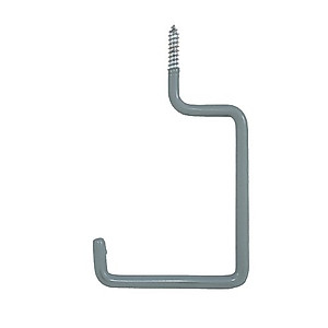 Lehigh SS17 Screw-In Utility Hook, Grey, Pack of 2
