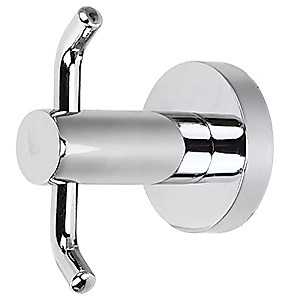 plplaaoo Wall Mounted Towel Hooks for Bathroom,Towel Hook,Stainless Steel Coat Hooks Wall Mounted,Durable Rustproof Modern Elegant Style Wall Hooks for Coat Towel Shirt,Easy Installation